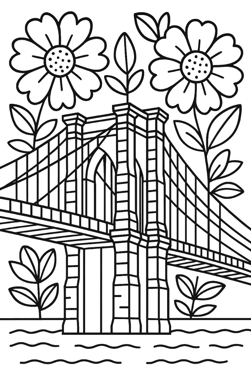 New York Coloring Pages (Free PDF Printables)