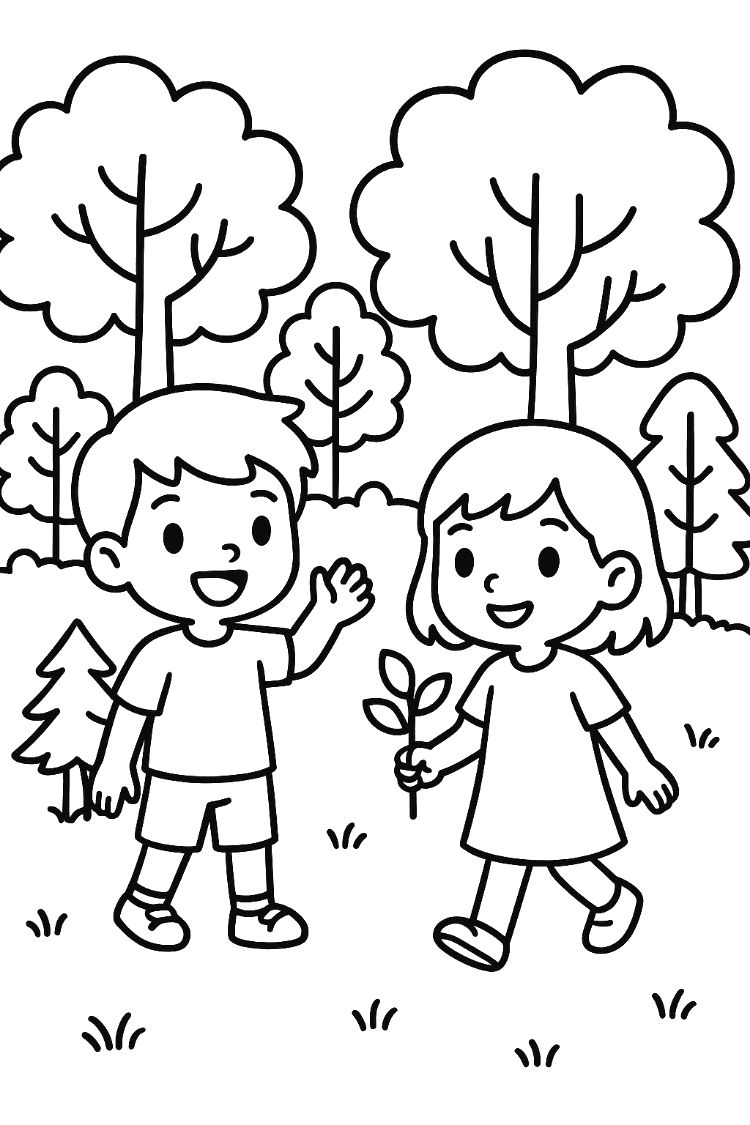 Trees Coloring Pages (40+ Free PDF Printables)