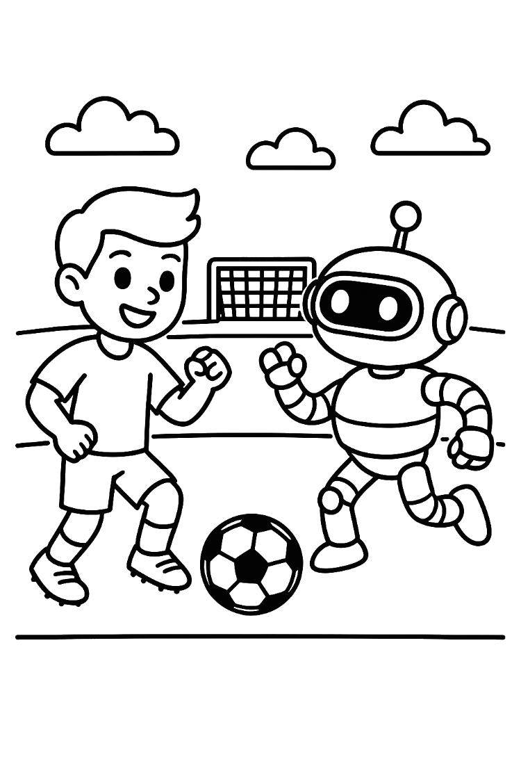 Robot Coloring Pages (Free PDF Printables)