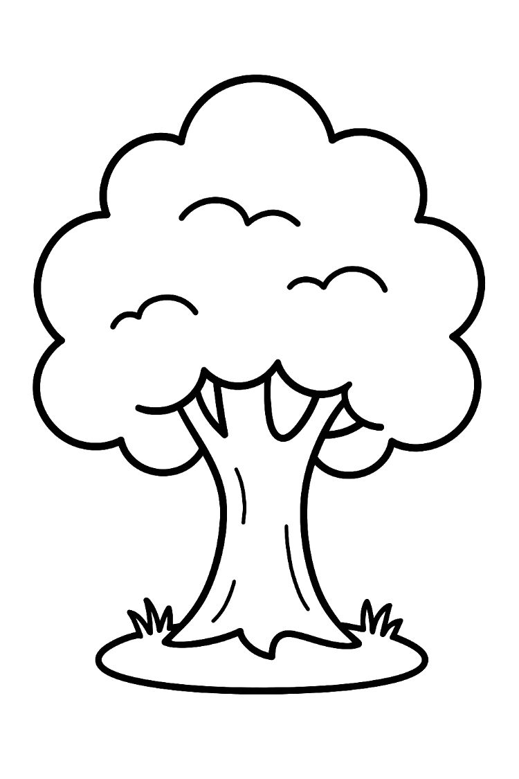 Trees Coloring Pages (40+ Free PDF Printables)
